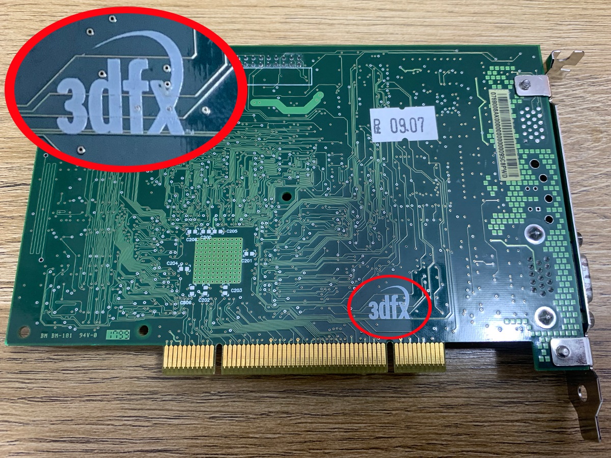 Dusty Voodoo 3dfx - 3dfx Informationen