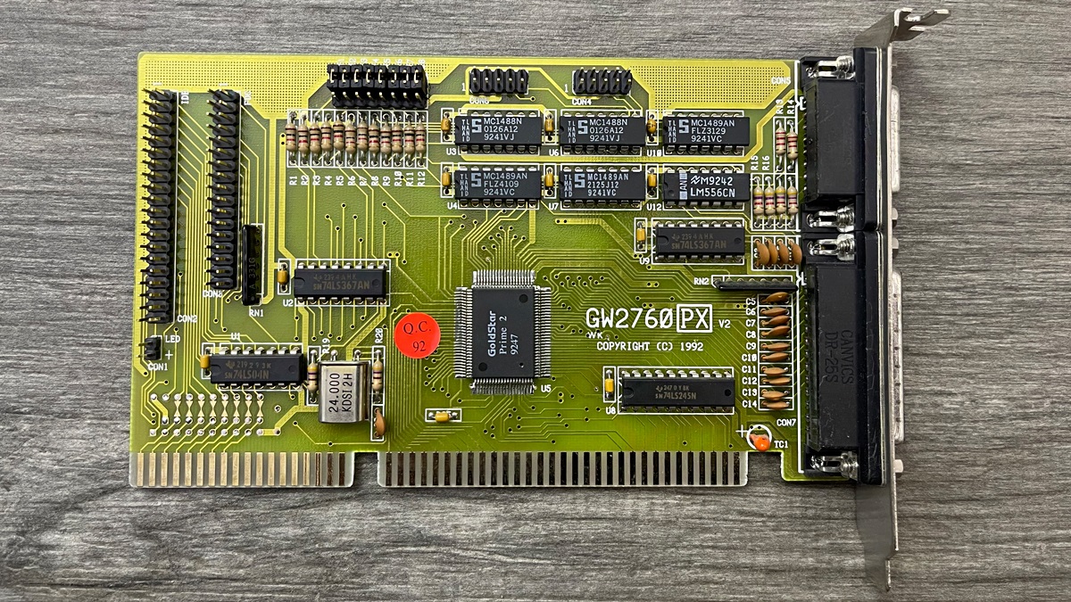 Dusty Voodoo 3dfx - Vobis Highscreen Colani 386 DX-40